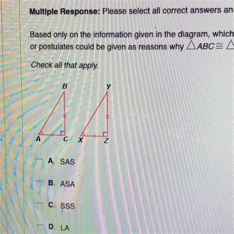 Using Triangle Congruence Theorems