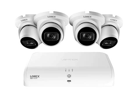 Lorex 4k Fusion 2tb Wired Nvr System With Six 4k Ip Dome Cameras Lorex Corporation Us
