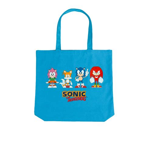 Sonic The Hedgehog Sonic Team Tote Bag Clothing Zing Pop Culture
