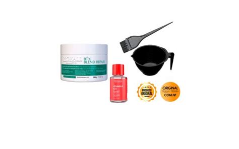 Btx Blend Repair Prohall 300g 1 Óleo 7ml Cumbuca Pincel