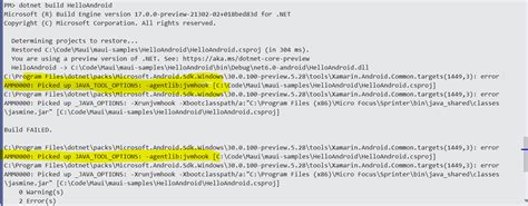Amm0000 Picked Up Javatooloptions Agentlibjvmhoo Microsoft Qanda