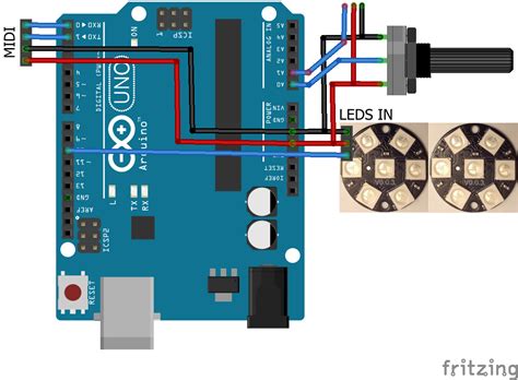 Forbidden Planet “krell” Display Midi Cc Controller Simple Diy