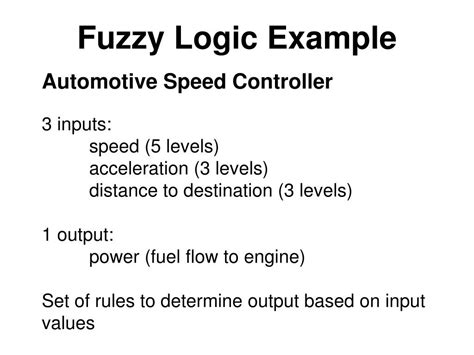 PPT Fuzzy Logic PowerPoint Presentation Free Download ID 550417