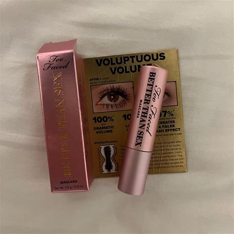 Too Faced Better Than Sex Mini Mascara Beauty And Personal Care Face