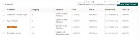 How To Click To View The Details Of Searching Text Activities