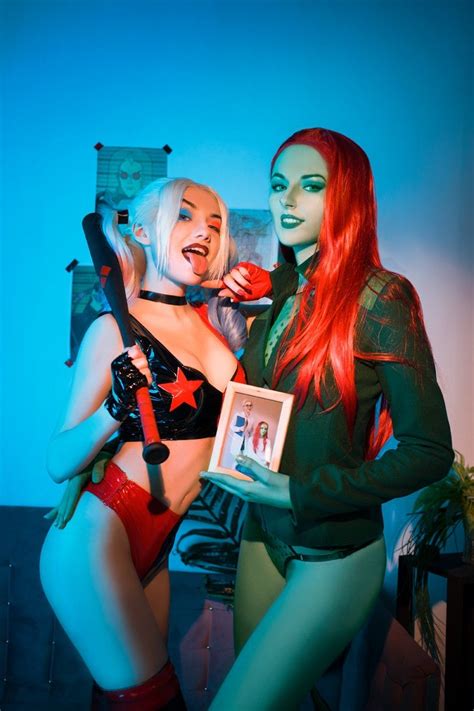 Harleen Quinzel and Poison Ivy [Harley Quinn] - by CarryKey and Truewolfy : r/cosplaygirls