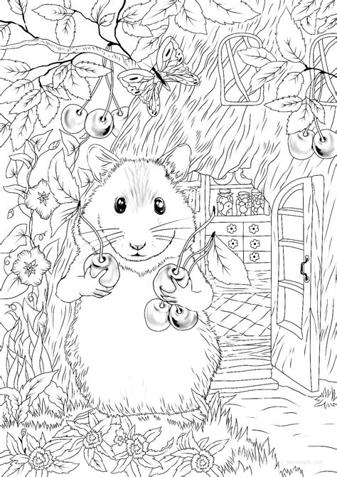 Hamster Coloring Pages Print For Free Wonder Day — Coloring Pages