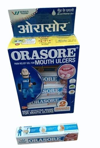 Orasore Mouth Ulcer Gel At ₹ 50tube Orasore Mouth Ulcer Gel In Patna
