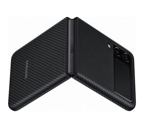 Coque En Aramide Pour Samsung Galaxy Z Flip 3 Noir Coque Housse
