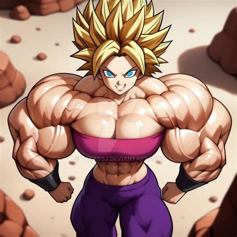 Buff Caulifla By Takassj On Deviantart