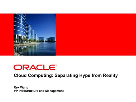 Oracle Keynote Cloud Expo 11 04 09 Ppt
