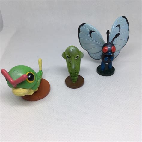 Tomy ポケモン モンコレ フィギュア 初期 キャタピー トランセル バタフリー 進化セット まとめポケットモンスター｜売買された