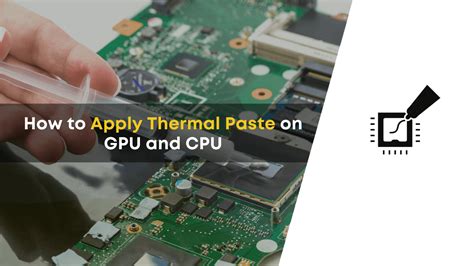 How To Apply Thermal Paste On GPU And CPU Easy Steps