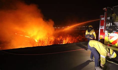 Mass Evacuations After Explosive New Fire Erupts Near Los Angeles