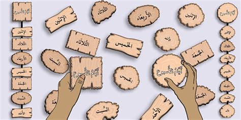 بطاقات أيام الأسبوع Teacher Made Twinkl