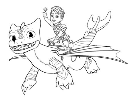 🖍️ Dragons Rescue Riders Coloriages à Imprimer Gratuitement