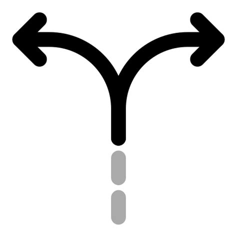 Opposite Arrows Generic Grey Icon