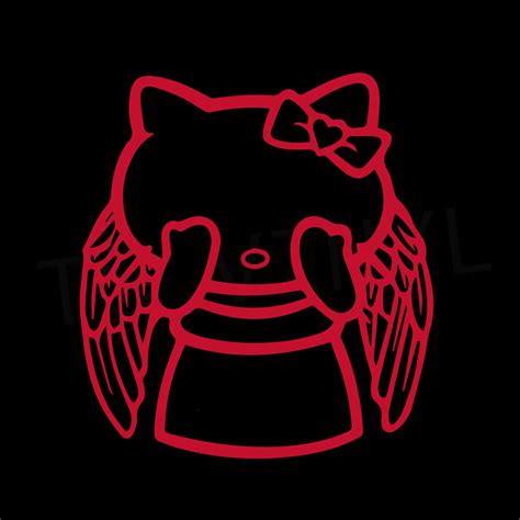 Hello Kitty Weeping Angel