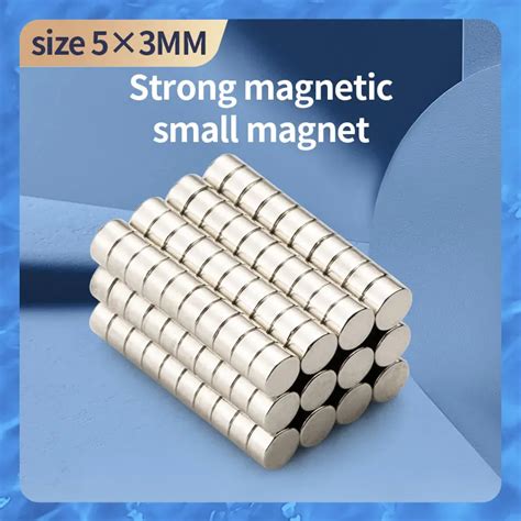 강한 자석 강한 자석 패치 원형 소형 자석 5x3mm 직경 5x3mm 두께 3 50 개 Aliexpress