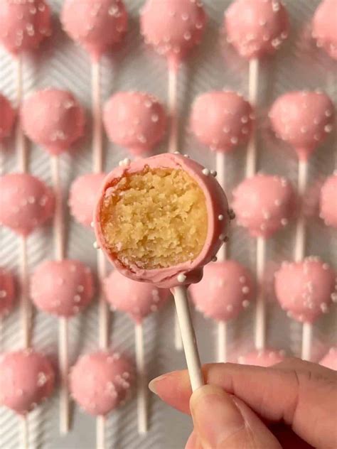 Starbucks Copycat Birthday Cake Pops Happytummy702
