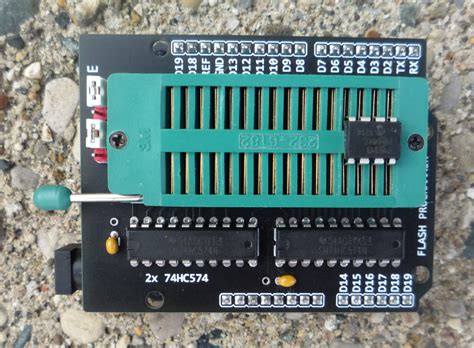 parallel flash programmer shield preview electronics forum circuits