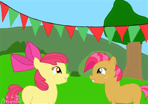 Apple Bloom And Babs Seed By Merrie162 On Deviantart