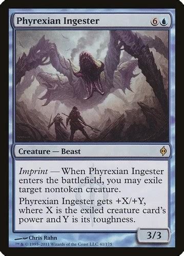 Phyrexian Ingester 41 175 New Phyrexia Mtg Lp Regular Rare Ebay