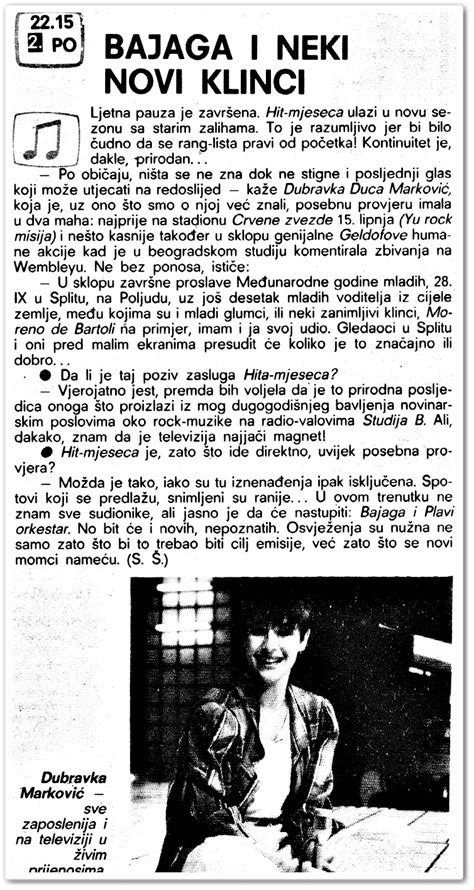 Yugopapir Dubravka Duca Marković Otkriva Ko Su Bili Junaci Njene