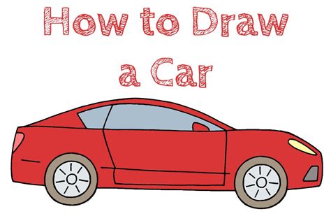 How To Draw A Simple And Easy Car
