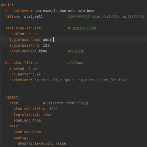 springboot入门第六天 spring datasource druid web stat filter csdn博客