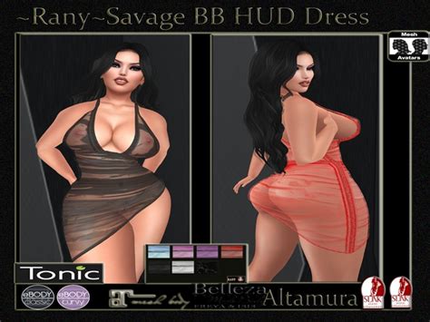 Second Life Marketplace ~rany~savage Bb Hud Dress