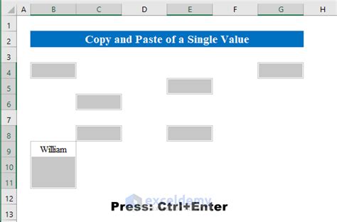 How To Copy And Paste Multiple Cells In Excel 9 Quick Methods
