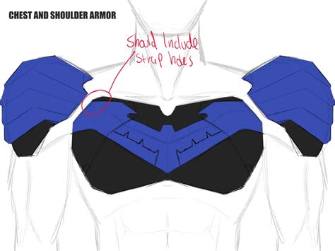 Night Wing Full Cosplay Dc Cosplay Stl Files By Surge Prints