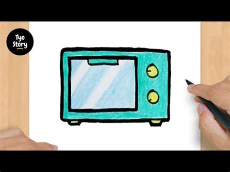 273 How To Draw An Oven Easy Drawing Tutorial Youtube