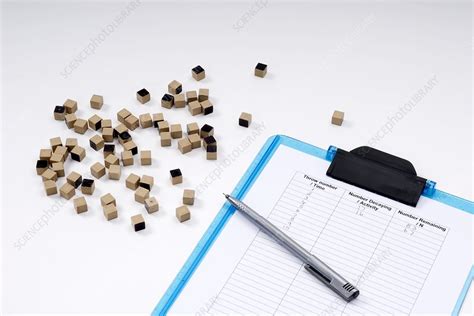 Simulating Radioactive Decay Stock Image C Science Photo Library