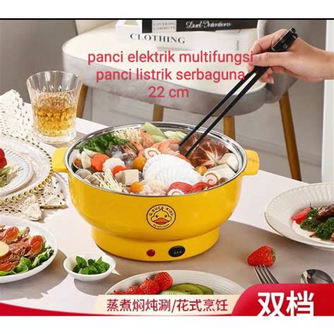 Jual Panci Listrik Serbaguna Elektrik Cooker Multifungsi Panci Kukus Alat Masak Elektrik