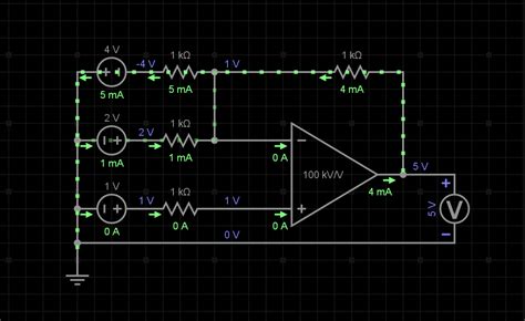 Opamp Exercices Inconsistent Calculation Results Solved Page