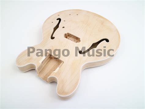 Pre Sale 4 Strings Semi Hollow Body Diy Electric Bass Guitar Kit Pes3