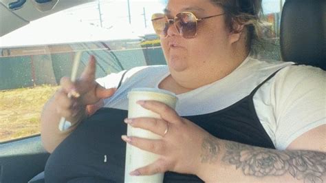 Ssbbw Taco Stuffing In Car And Fat Chat And Belly Play Stellassbbw