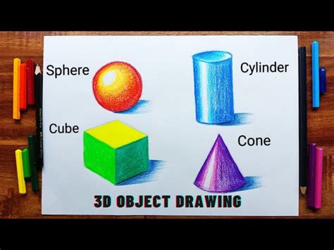 Easy 3d Objects To Draw 5 Ways To Draw 3d Shapes Wikihow
