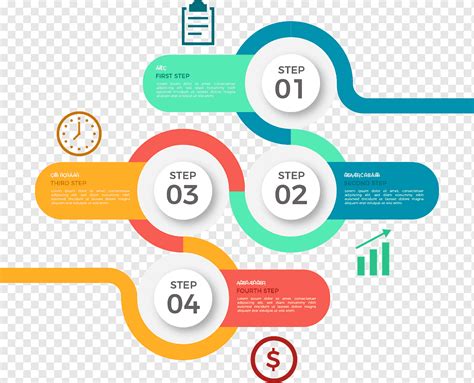 Infographic Process Flow Diagram