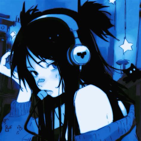 110 Blue Pfps Ideas In 2025 Blue Anime Aesthetic Anime Profile Picture