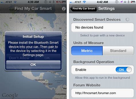 Find My Car Smart Is The First Low Energy Bluetooth App For Iphone S
