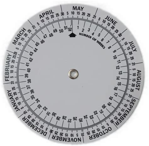 Date Finder Wheel Date Finder Rotating Calendar Date Finder Wheel Chart