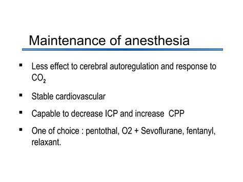 Lecture 1 Basic Concept On Neuroanesthesia 2 Ppt