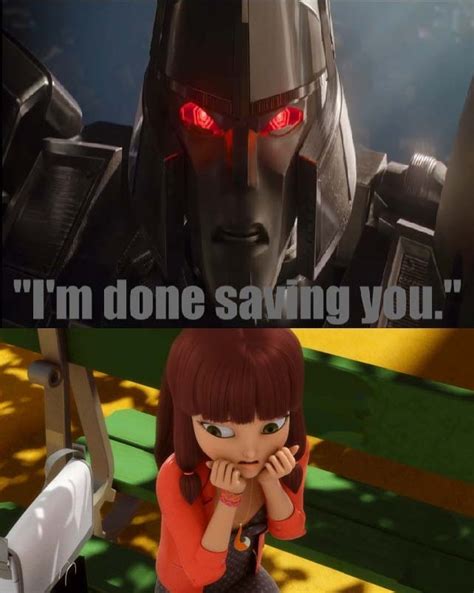 Megatron Is Done Saving Lila Rossi By Ultrasp1d3rman On Deviantart