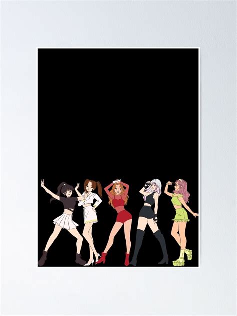 Anime Girls Poster For Sale By Iceecindy Redbubble