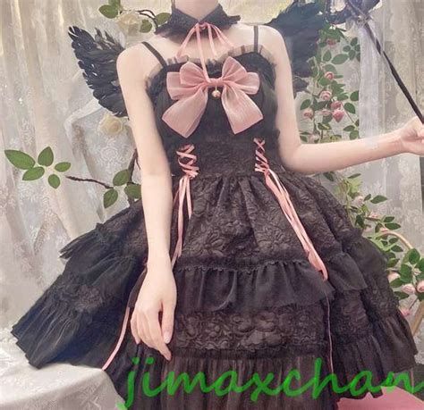 【楽天市場】サマー 夏lolita系 吊りスカートワンピース Jsk ロリータ トップス 萌え レディース ゴスロリ ロリータ