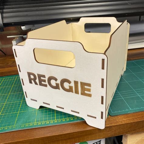 3 Stackable Storage Box Svg Laser Cutting Files Stackable Wooden Box