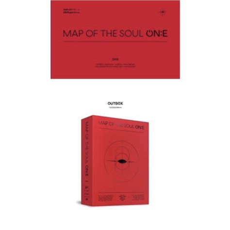 現貨 官網版bts Map Of The Soul One一般版 線上演唱會dvd 蝦皮購物